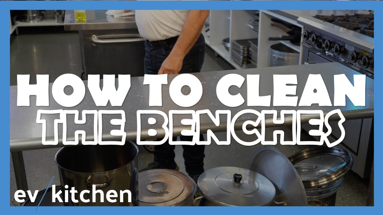 How To Clean the Kitchen Benches || EV Kitchen - YouTube