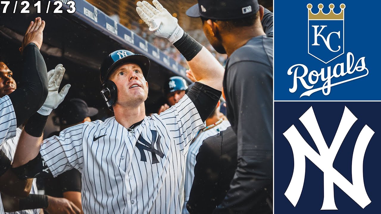 New York Yankees Highlights: vs Kansas City Royals | 7/21/23 - YouTube