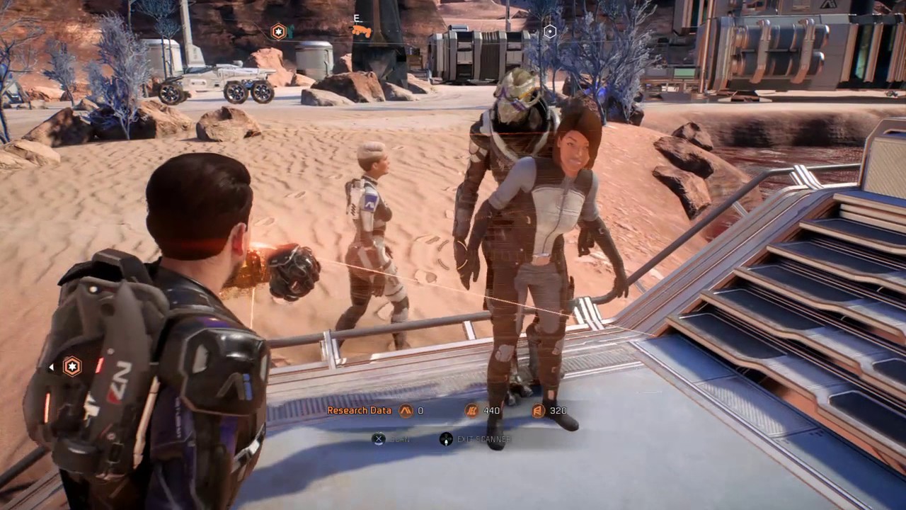 Mass Effect Andromeda drunk NPC - YouTube