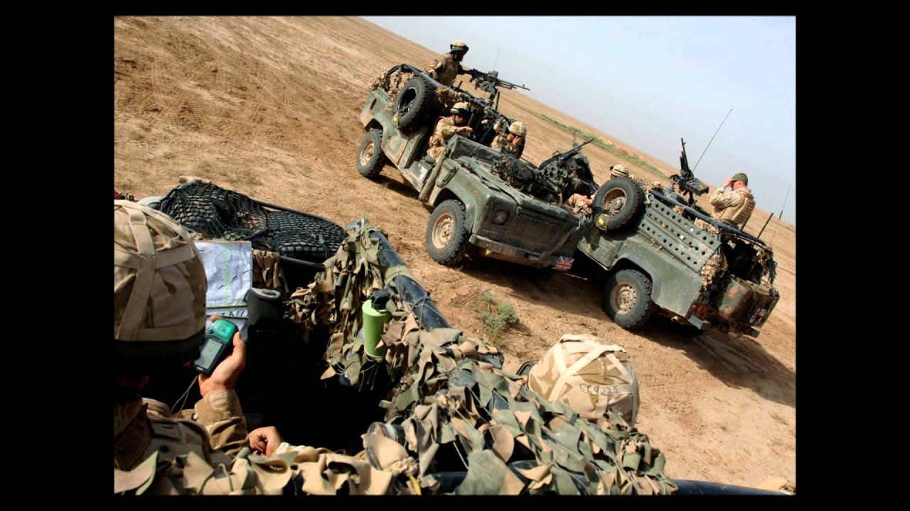 Household cavalry on operation telic 10 - YouTube