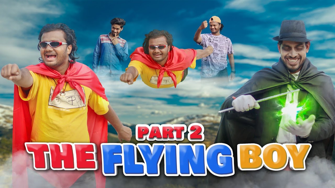 The Flying Boy | Part-2 | vfx comedy Video | Branded Brothers - YouTube