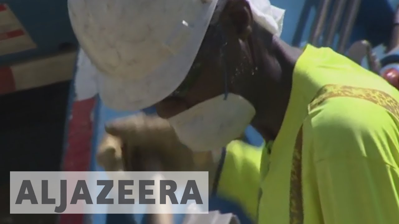 Hurricane Harvey: Massive clean-up under way in Houston - YouTube