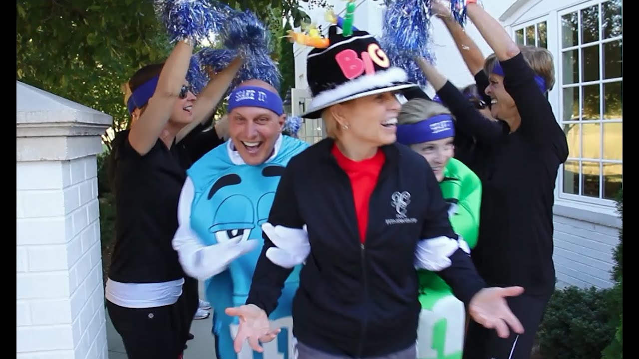 60th Birthday Flash Mob for Sue Haddon - YouTube