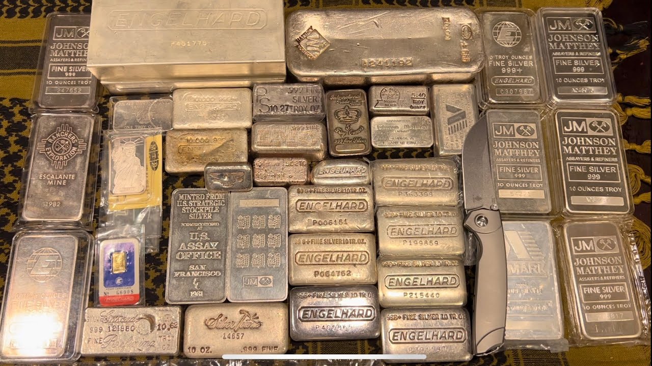 Full Vintage Silver Stack ! The Search For My Grail Vintage Bar Is Over ...