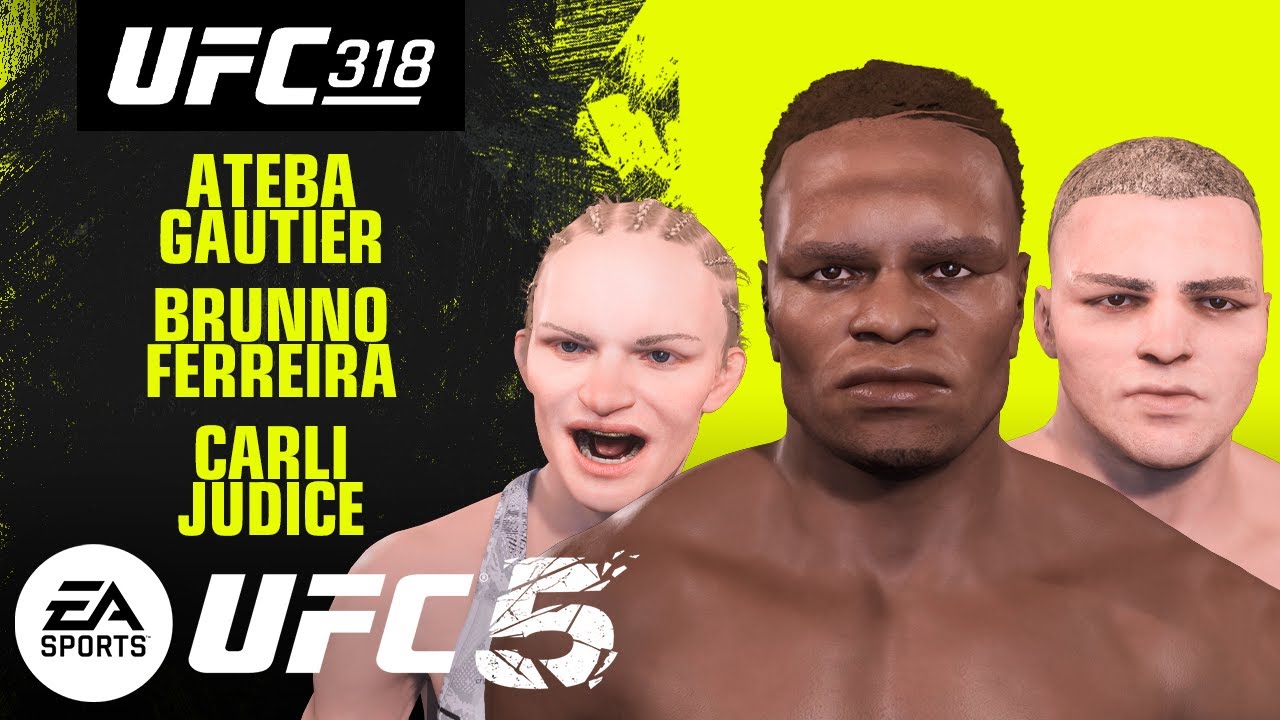 UFC 5 CAF Guide - ATEBA GAUTIER, BRUNNO FERREIRA, and CARLI JUDICE (UFC ...