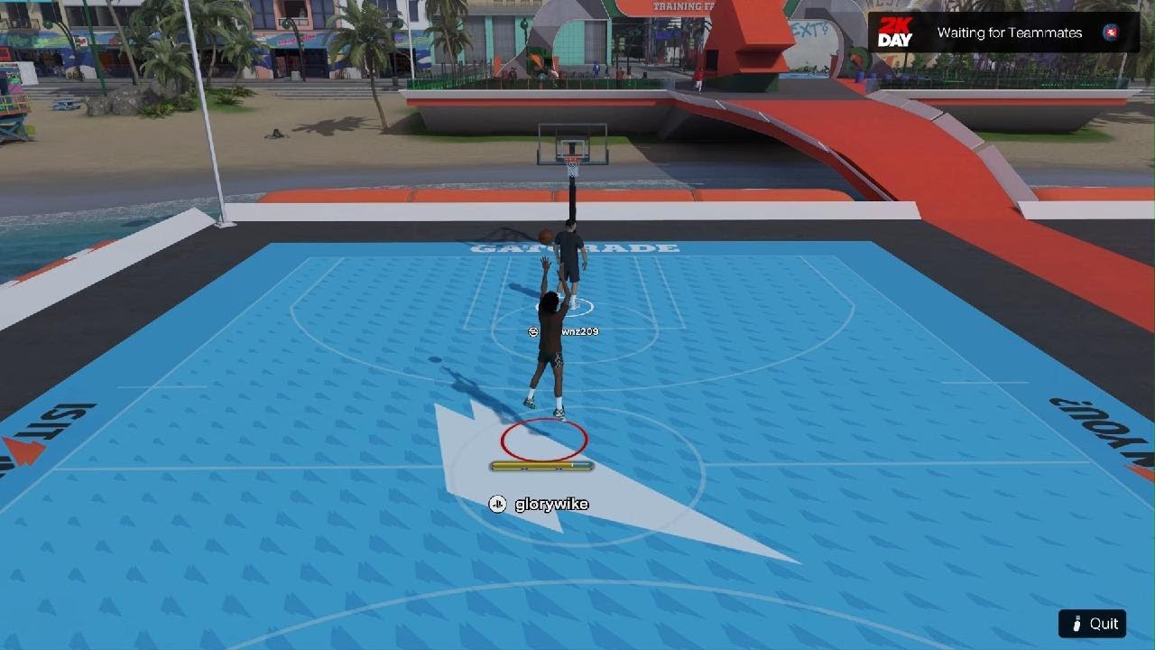 NBA 2K25 half - YouTube