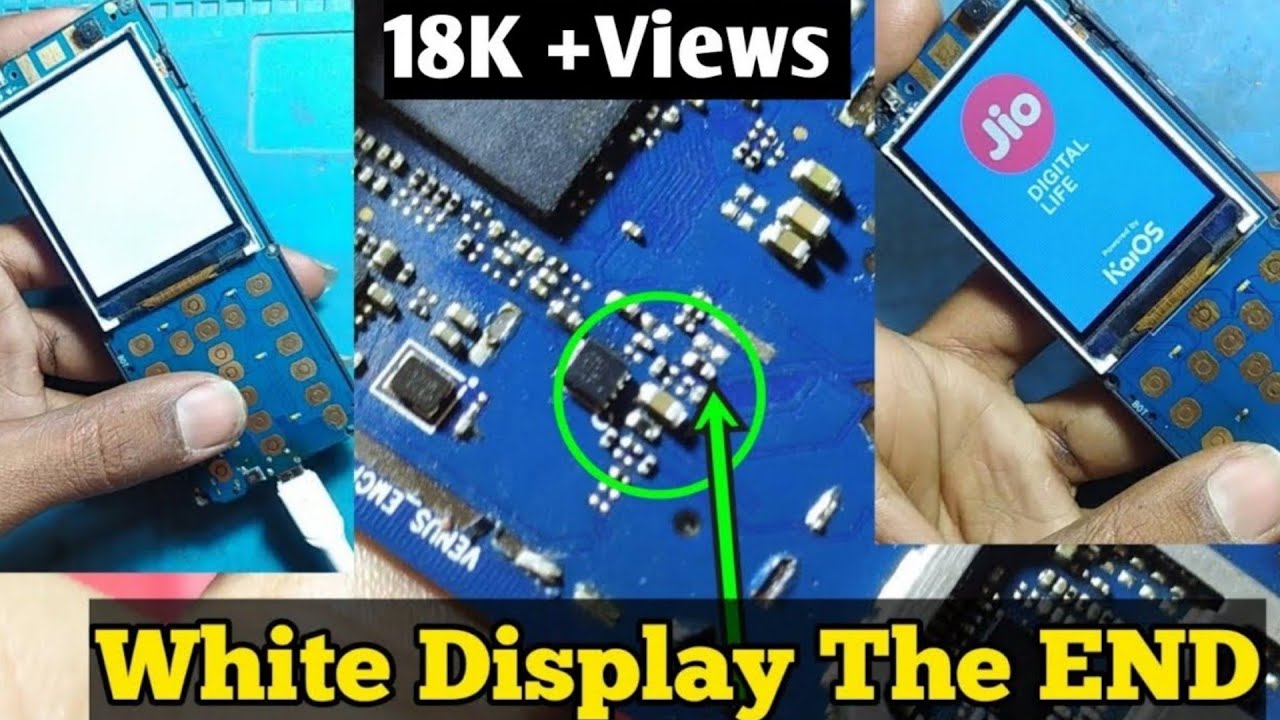 jio f220 white display problem, lyf f220 white lcd problem jio f320 ...
