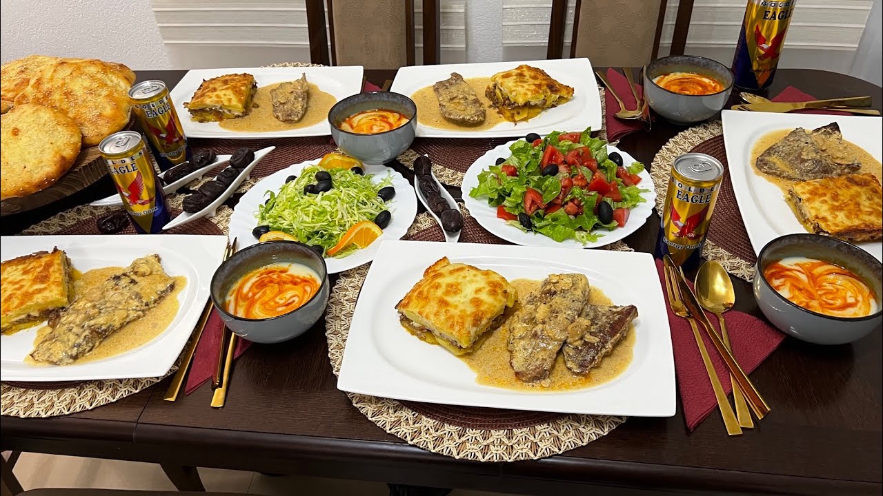 Meny iftari 🥰 Musaka , Mish viçi me sals specijale ...!!! - YouTube