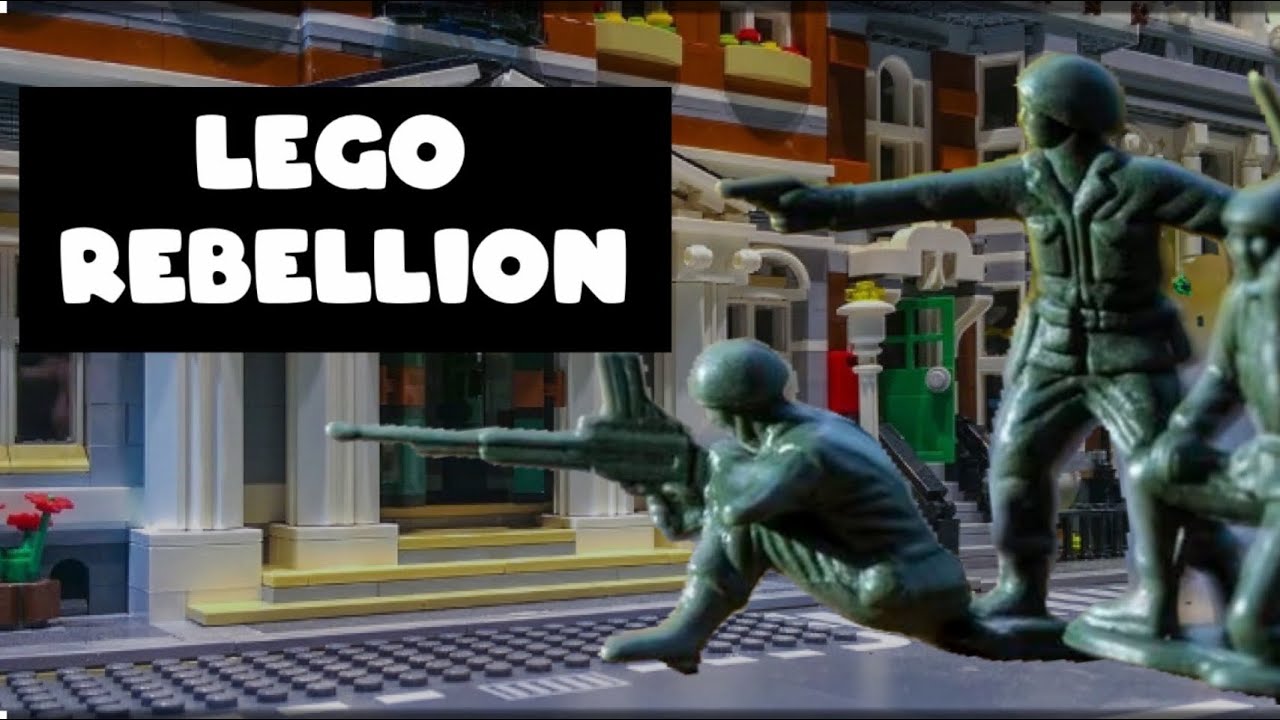 Lego vs Army men (Lego rebellion) short - YouTube