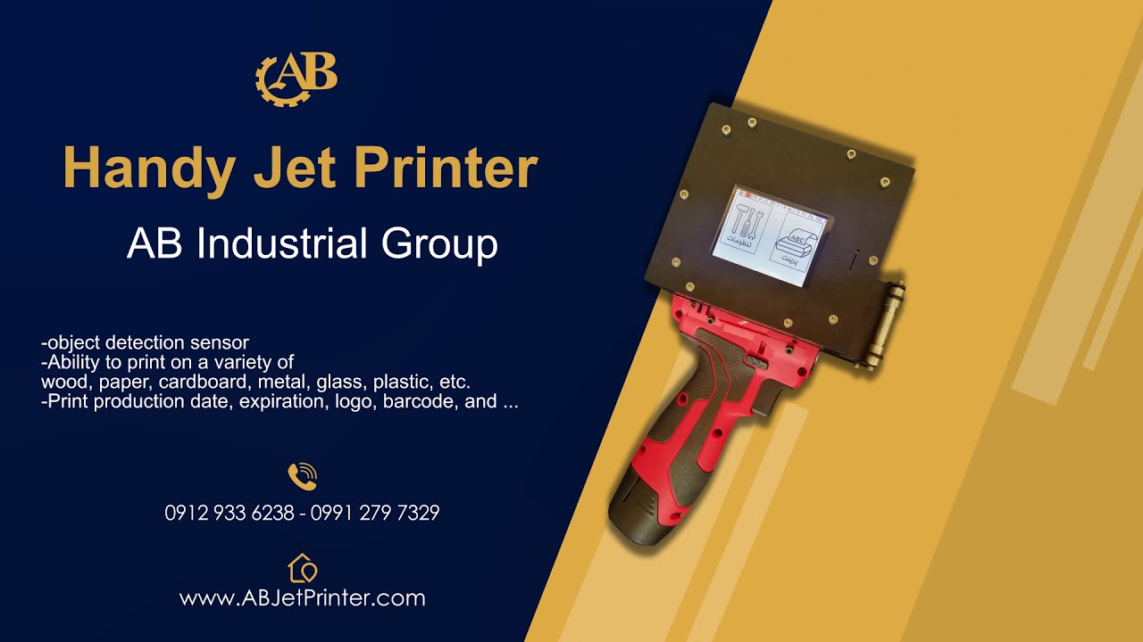 The Best handheld jet printer and automatic jet printer - YouTube