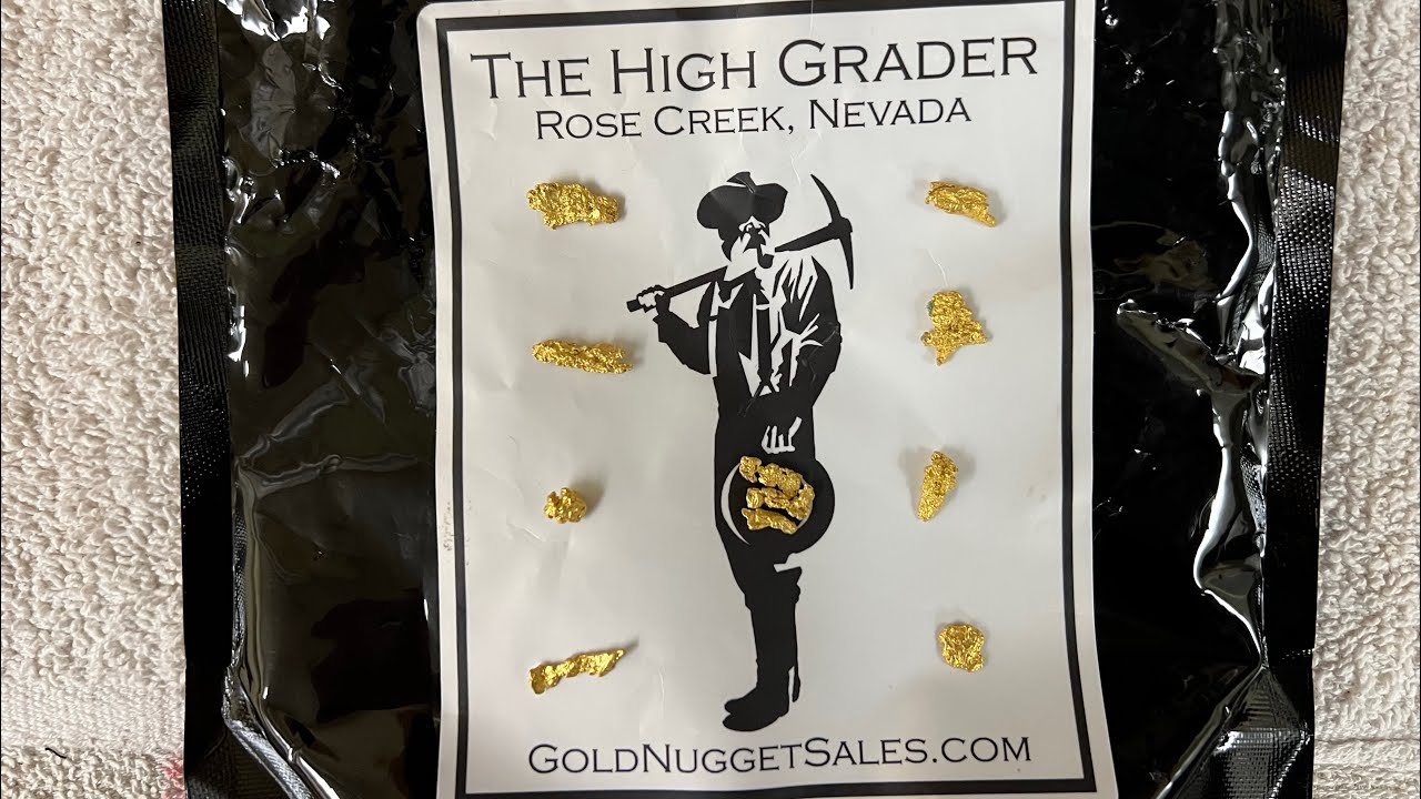 Gold Nugget Sales The High Grader Paydirt Review 3 Gram Bag - YouTube