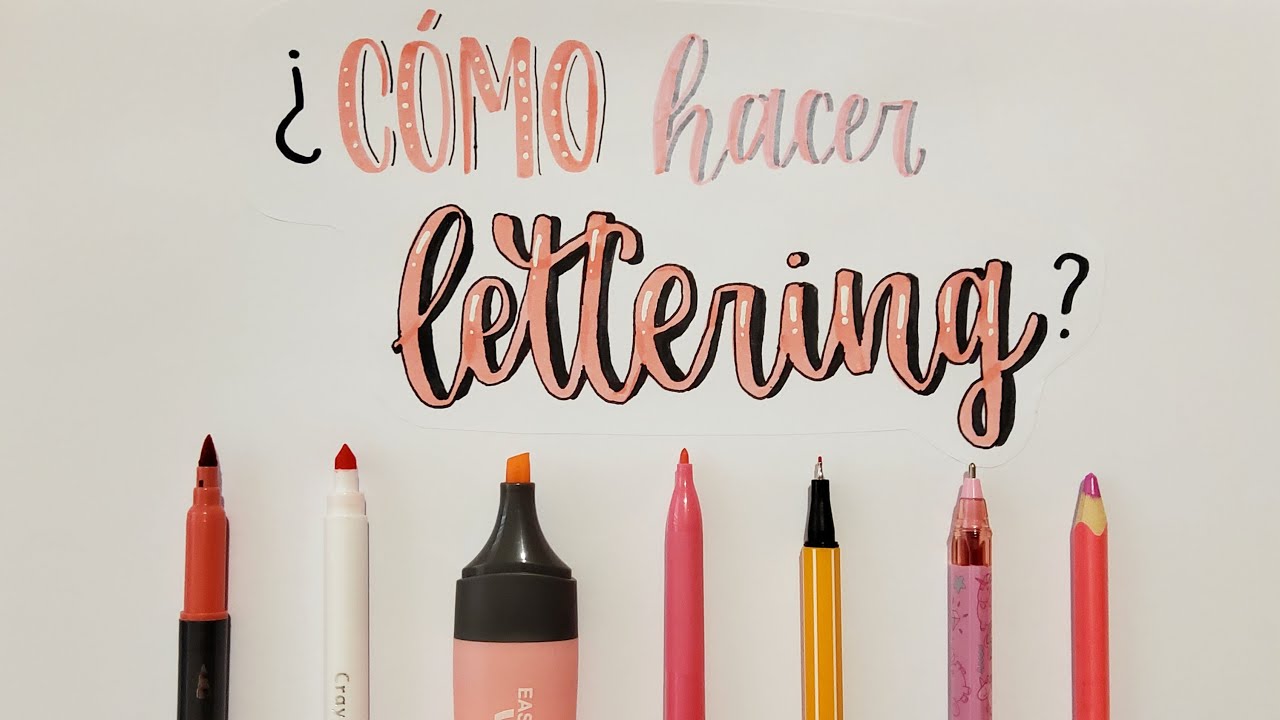¿Cómo hacer lettering? 🤔 - Asiry's Notes - YouTube