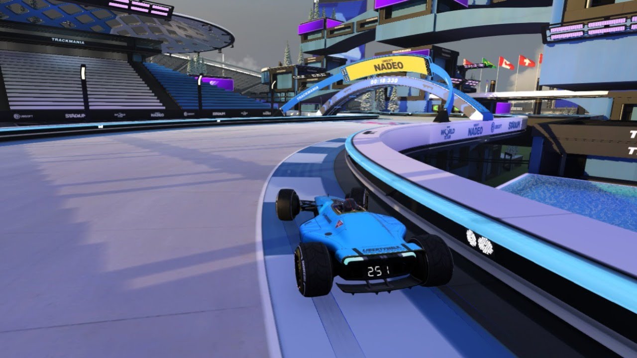 Trackmania Precise TECH Map! - YouTube