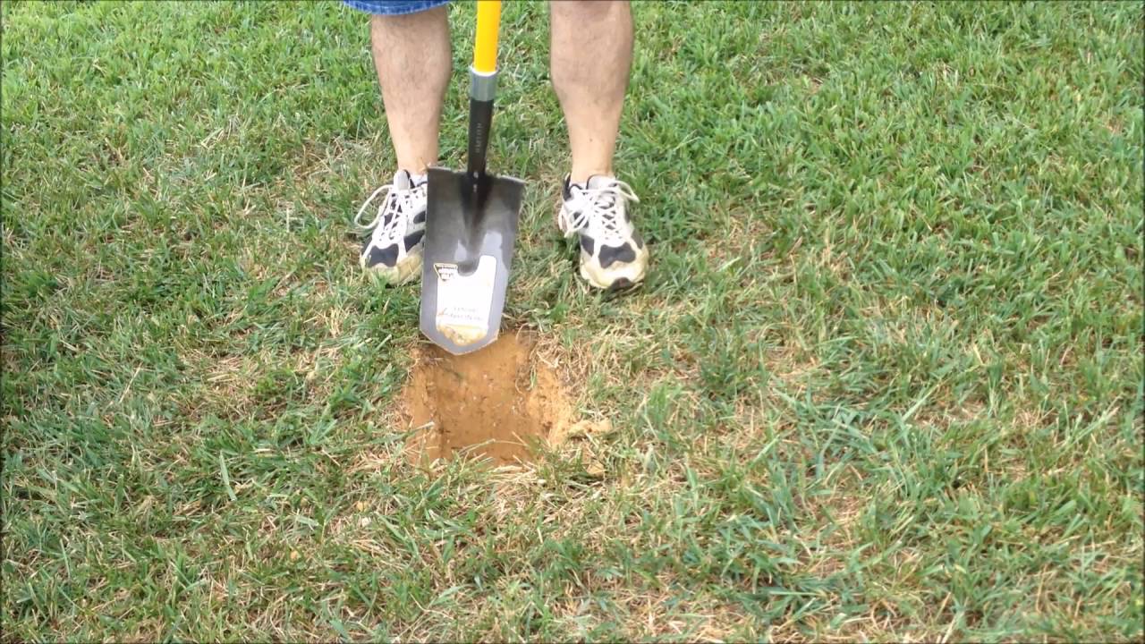 Preparation For getting the Gutter Run Off Away From The House - YouTube