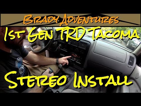 Tacoma Stereo and USB Install - Project Sadie 1st Gen Tacoma TRD Off ...