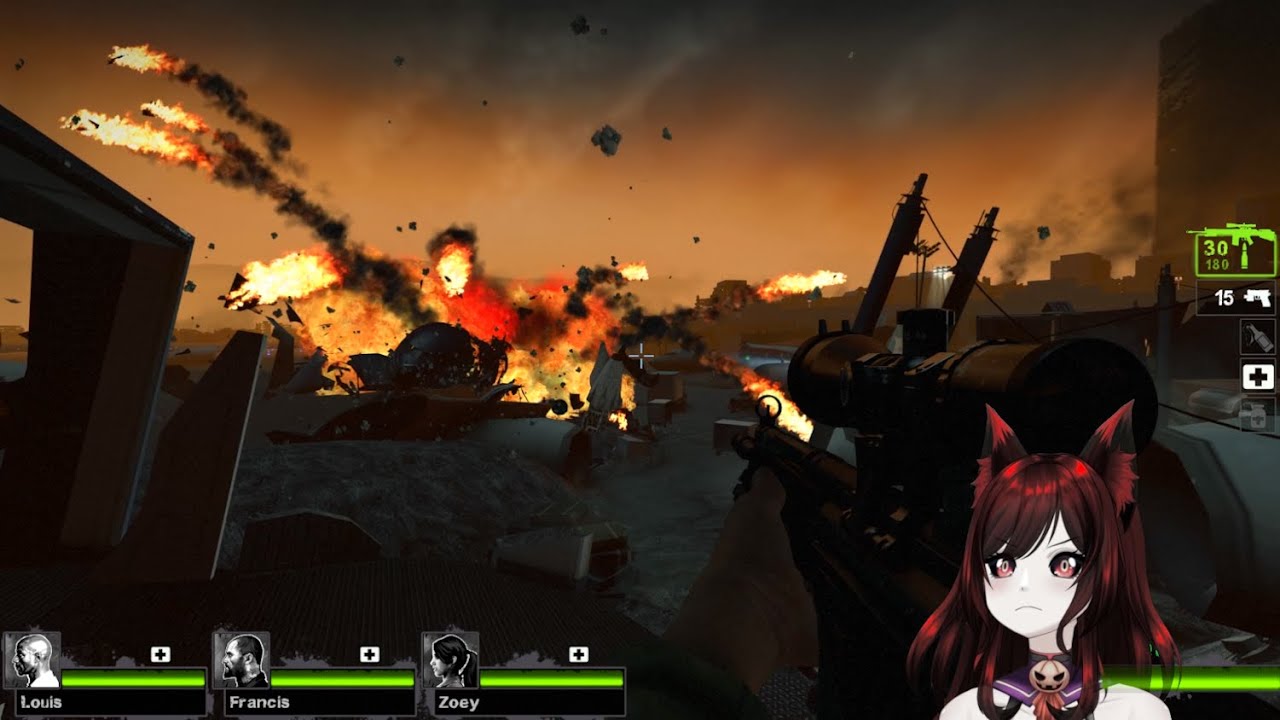 【Left For Dead 2 】A One Man Cheeseburger Apocalypse (Part 3) - YouTube