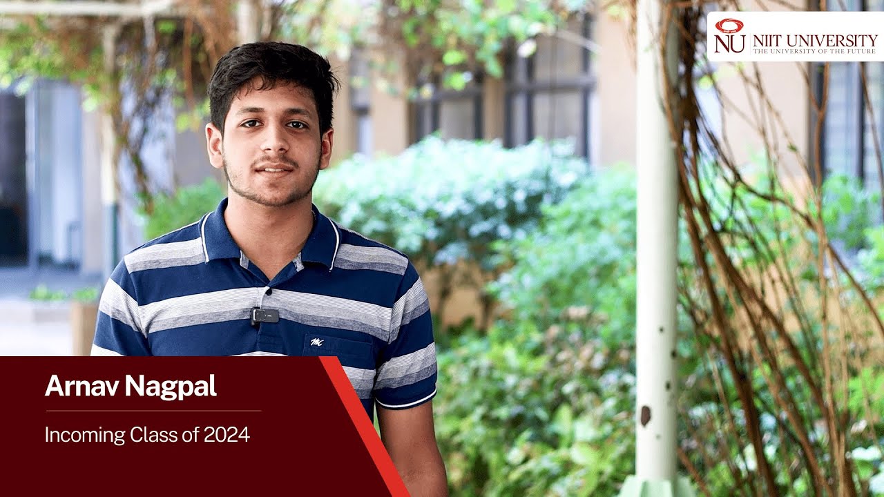 Arnav found the mandatory Industry Practice at NU a great thing! - YouTube