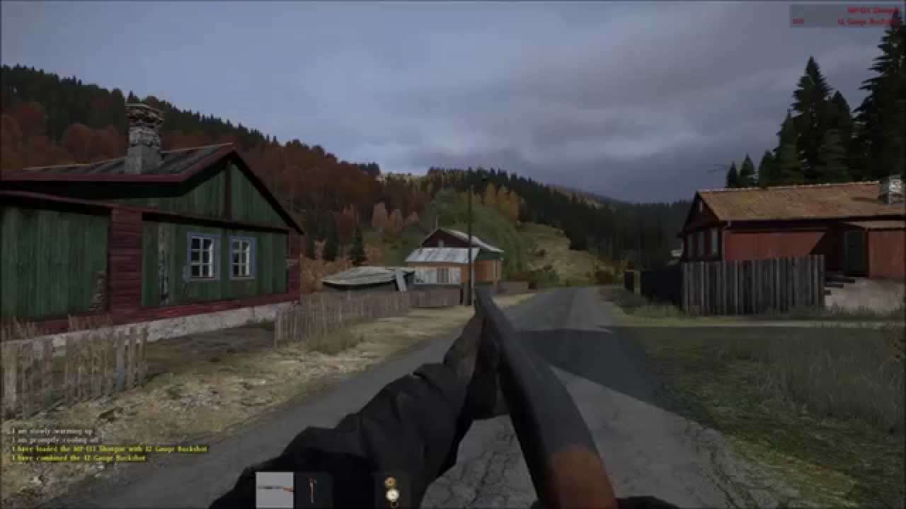 DayZ - MP-133 Pump Action Shotgun - YouTube