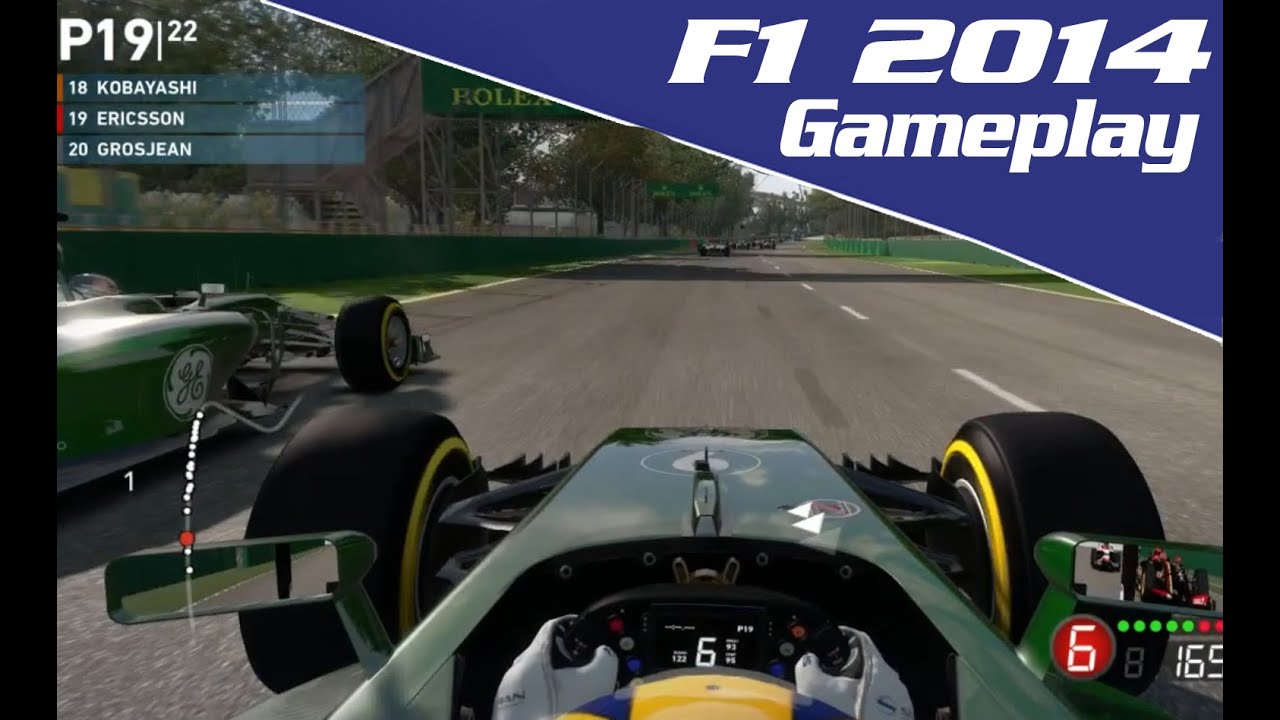 F1 2014 Gameplay:- 3 Laps At Australia | Legend Ai - YouTube