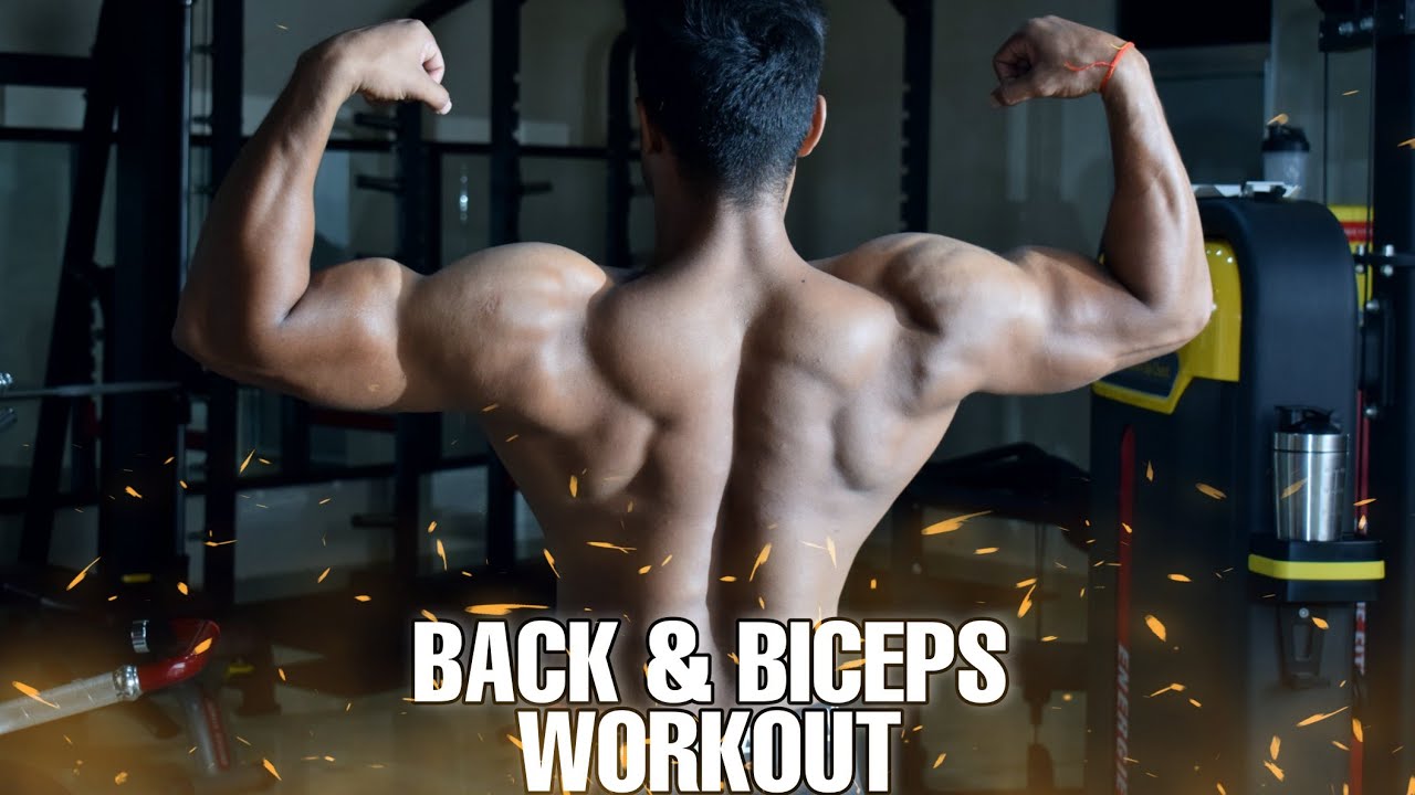 Intense Back And Biceps Workout After Shoulder Injury - YouTube