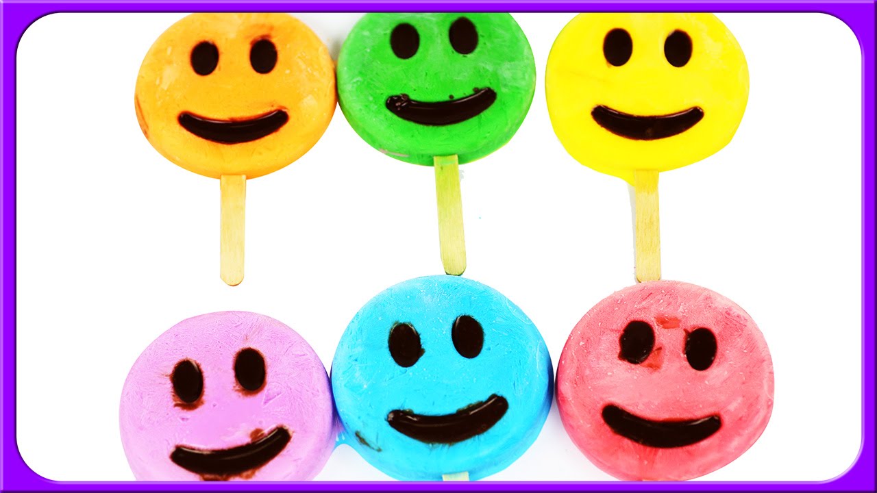 How To Make Colors Milk IceCream & Pop sticks Popticles At Home - YouTube