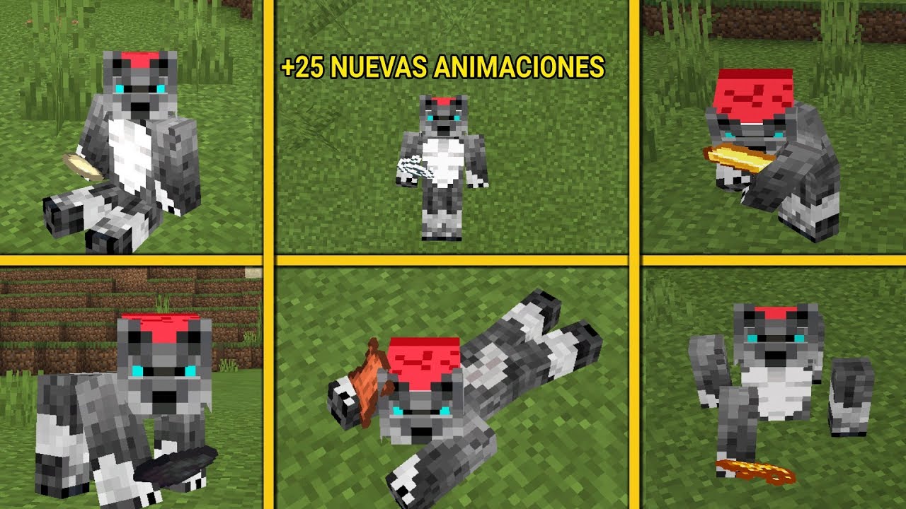 👉 EL Mo’ Bends Mod PARA MINECRAFT PE 1.16.0.51 Mo´ Animations addon ...