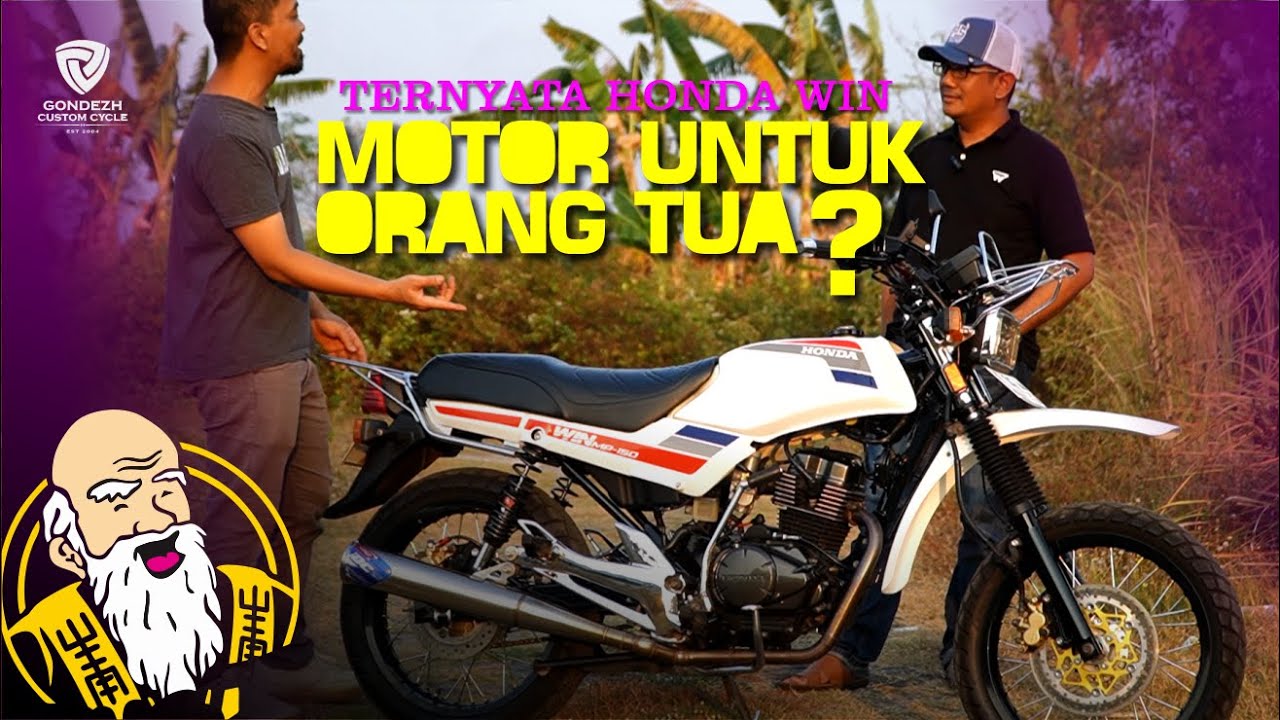 HONDA MEGA WIN ini motor untuk orang tua ? - YouTube