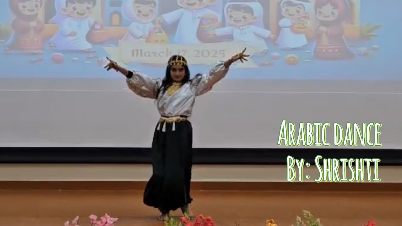 Arabic dance by Shrishti | Shrishti the universe 🦚 - YouTube