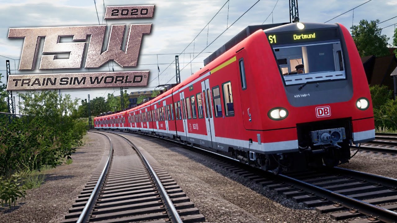 DB BR 425 EMU S Bahn Mülheim (Ruhr) Hbf - Bochum Hbf Train Sim World ...