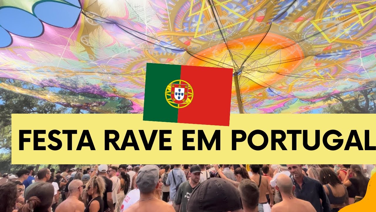 FESTA RAVE EM PORTUGAL - universo paralello Teaser Party 🇵🇹🇵🇹 - YouTube