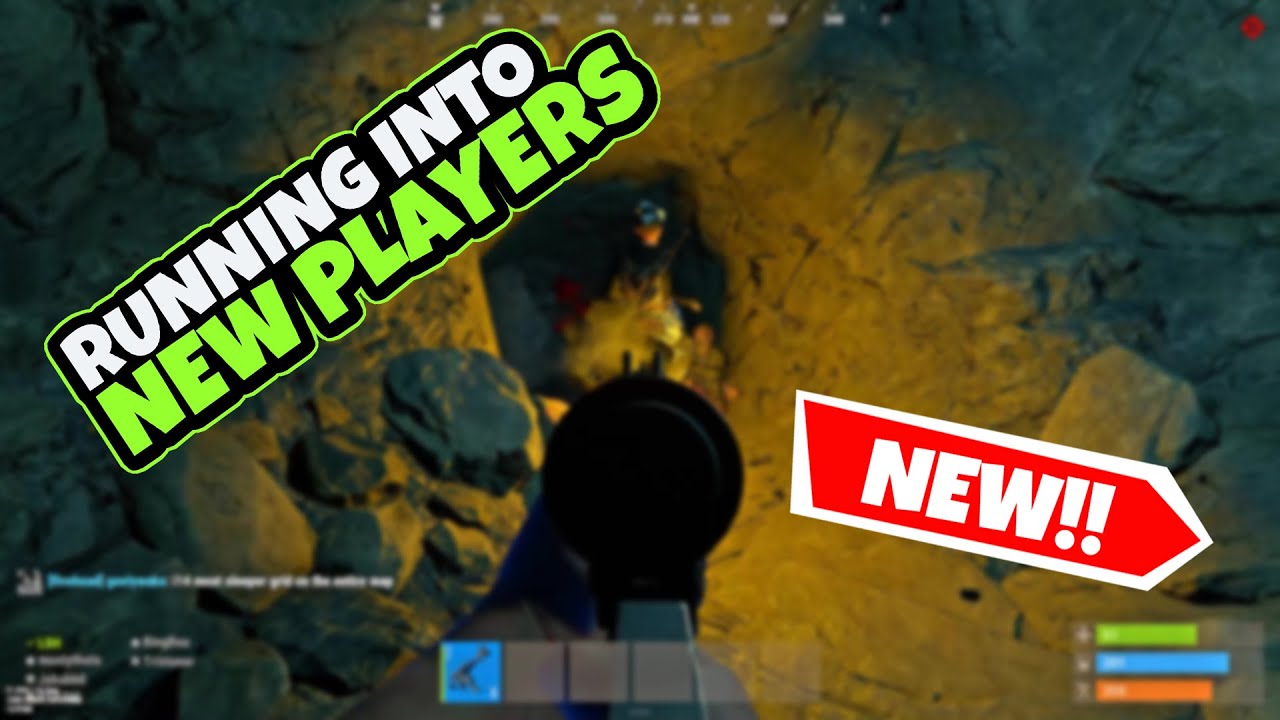 When you run into new rust players - YouTube