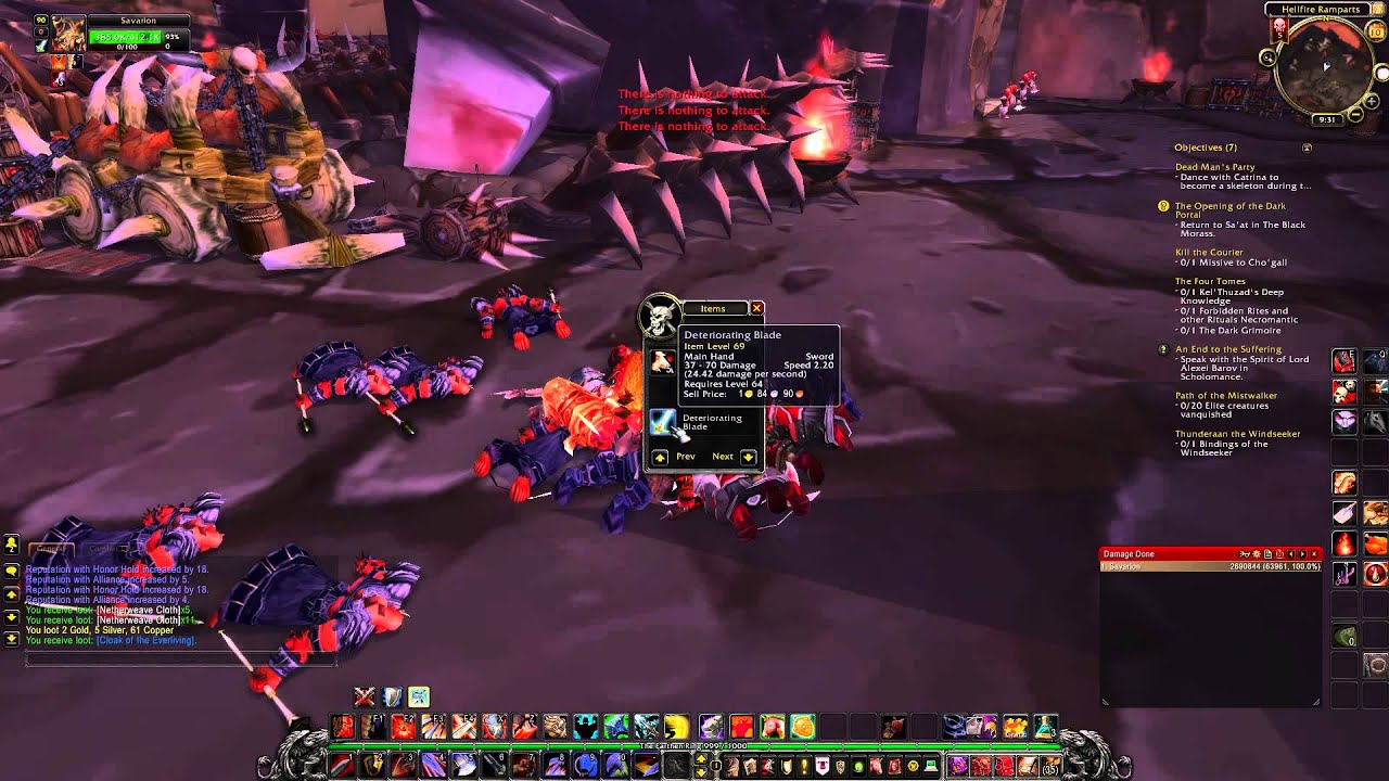 Outland Dungeon - Hellfire Ramparts - World of Warcraft - YouTube