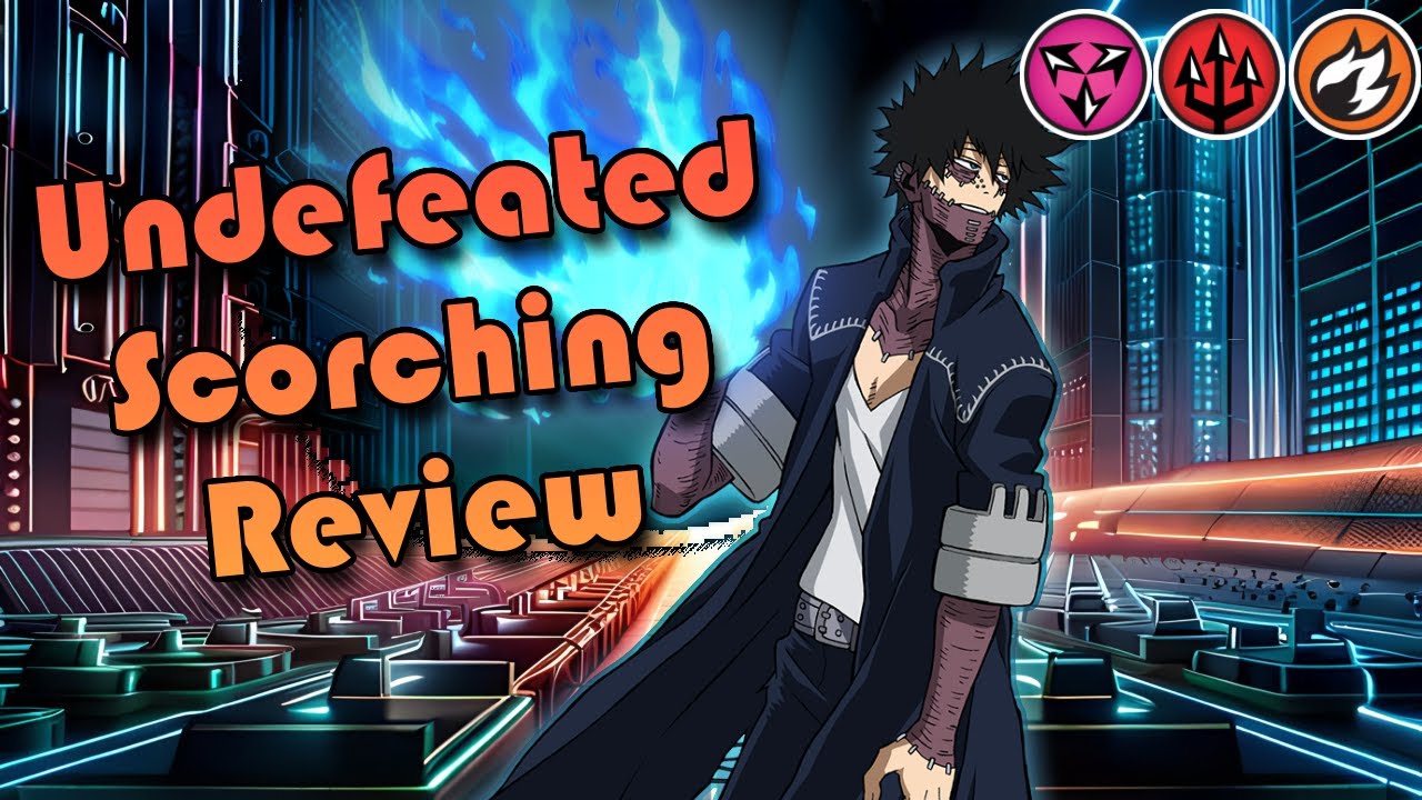 Jet Burn Reveals! Dabi 3 Kit Review | UniVersus CCG - YouTube