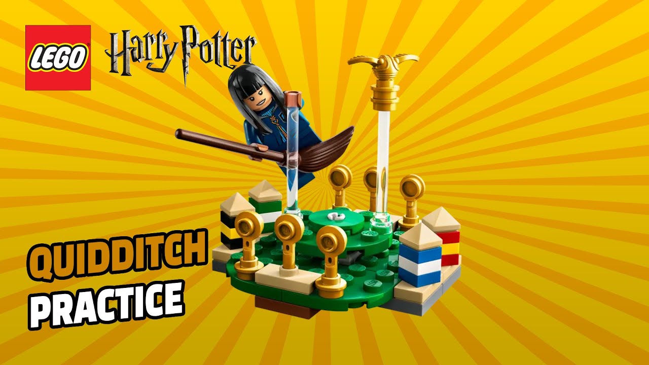 Lego Harry Potter Quidditch Practice | 30651 | Stop Motion - YouTube