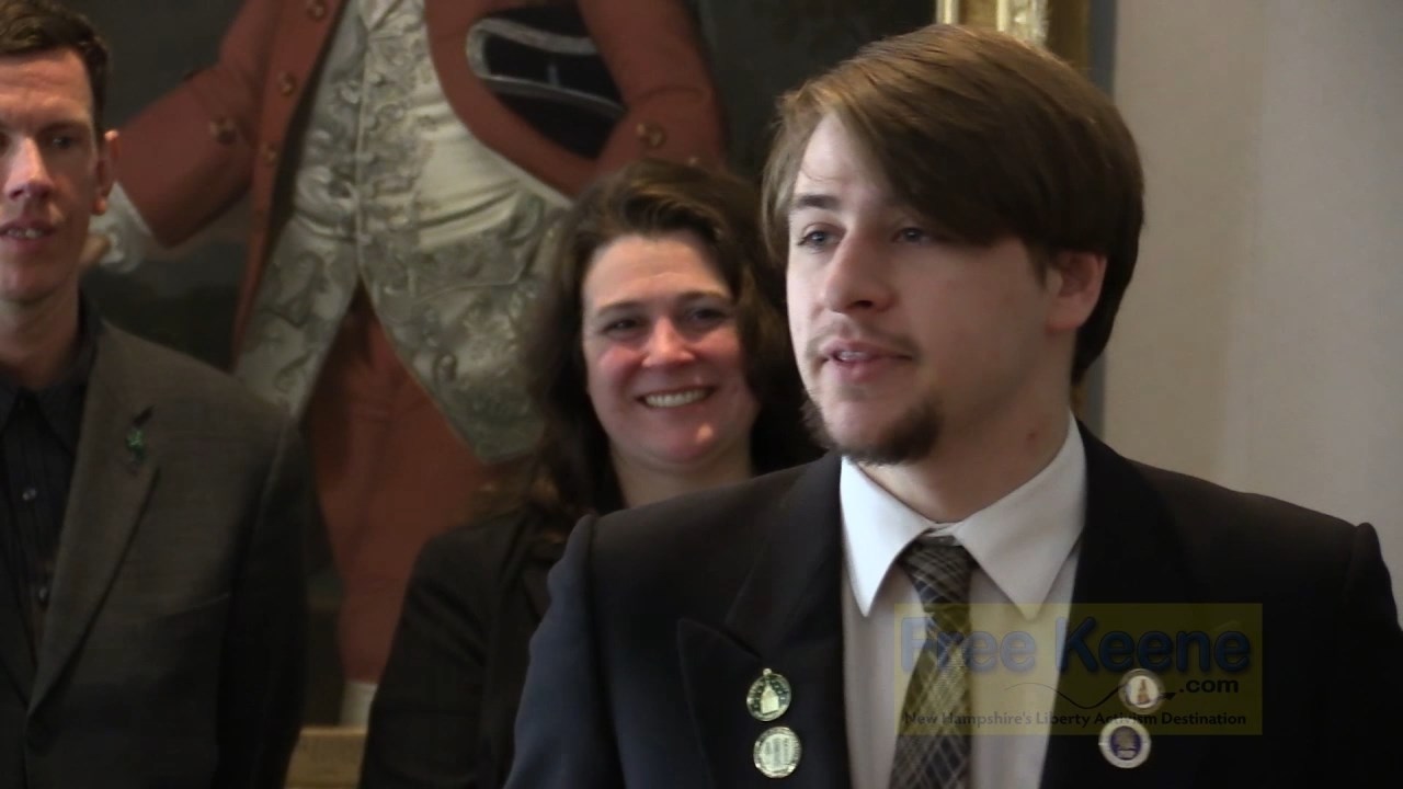 State Representative Joins Libertarian Party of New Hampshire - YouTube