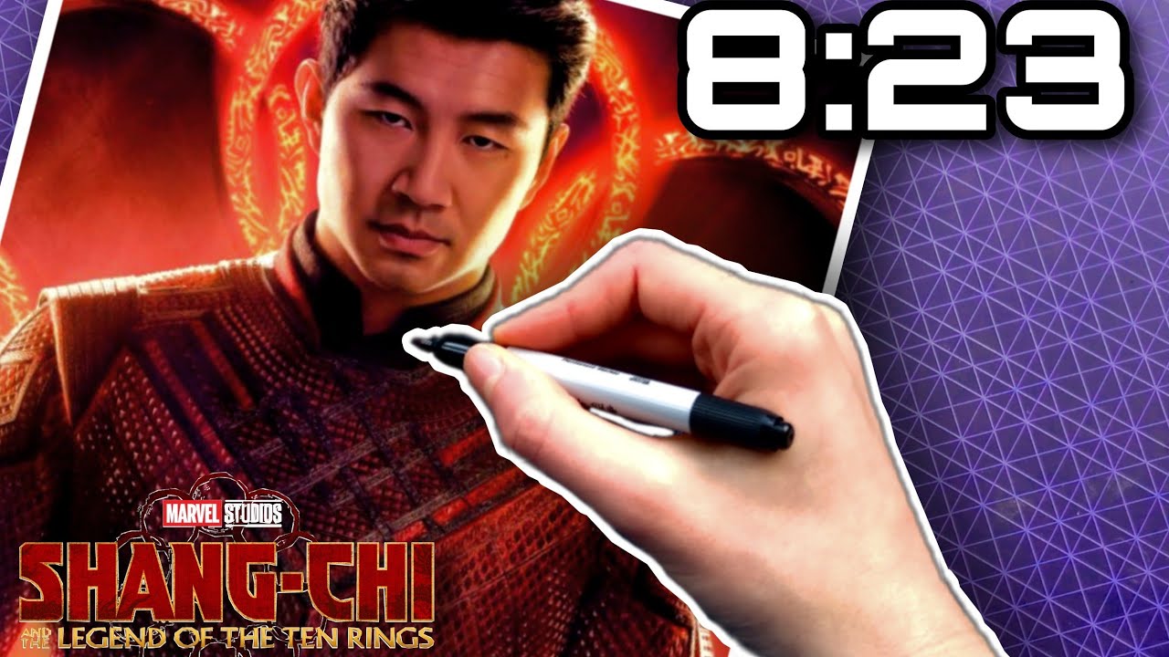 Drawing SHANG CHI:Legend Of The 10 Rings in 10 HOURS STRAIGHT! - YouTube