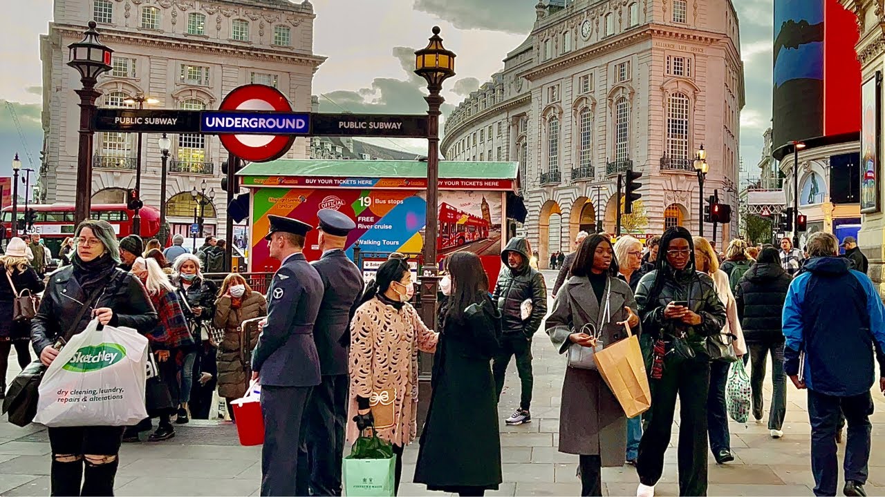 London Walk 2021 | Walking Around the Streets of Central |4K HDR - West ...
