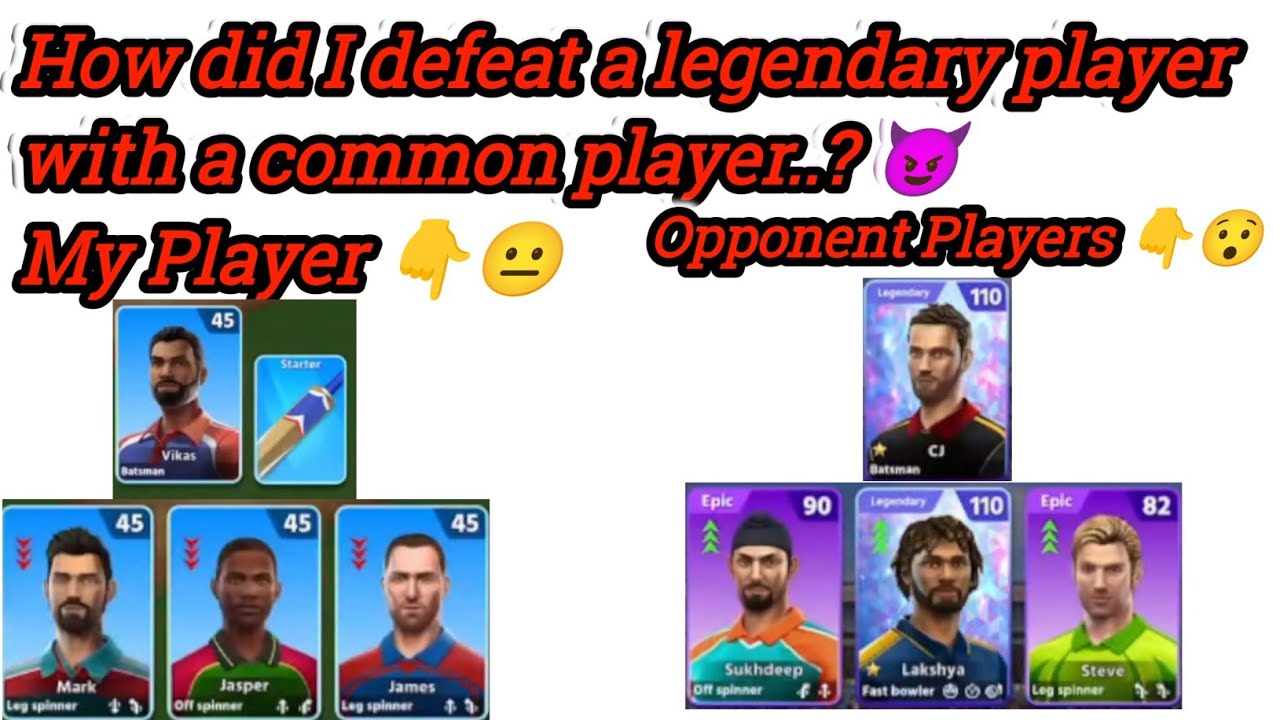 I beat a legendary player by common players in London 😈 Cricket league ...