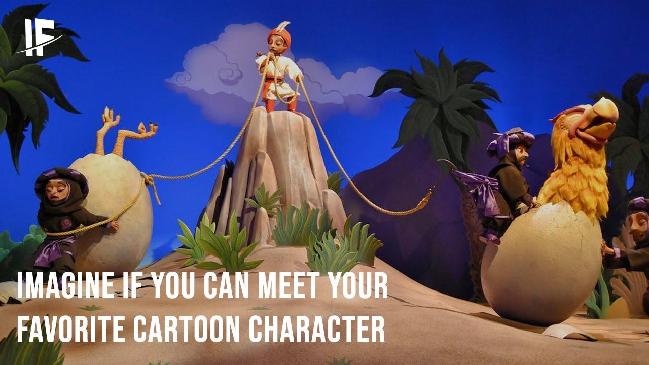Imagine If You Can Meet Your Favorite Cartoon Character? - YouTube