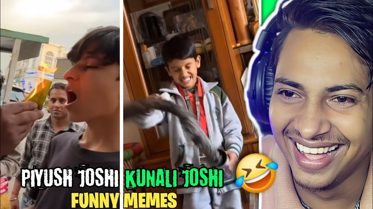 Sourav joshi || Piyush Joshi || Kunali || FUNNY MEMES ( part 2 ) - YouTube