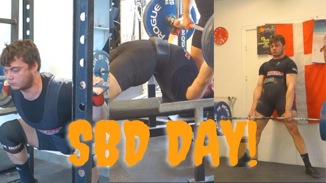 Heaviest Squat Bench and Deadlift for the week! - YouTube