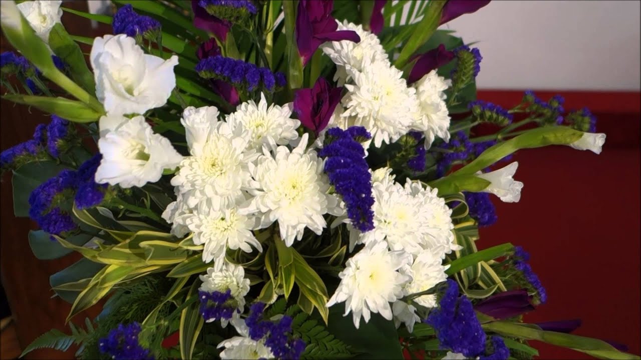 Flower Arrangement Church Sanctuary - YouTube