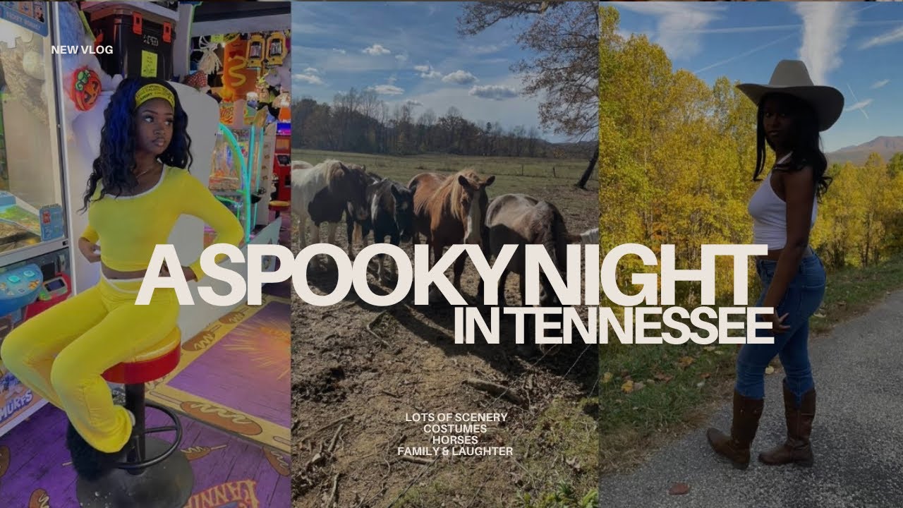 A spooky night in Tennessee : scenery, costumes, road-trips, family 🎃🚘 ...