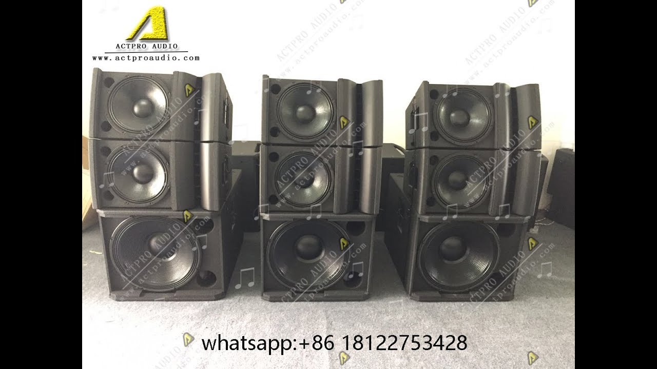VRX 932 LAP line array speaker VRX932 &VRX918SP - YouTube