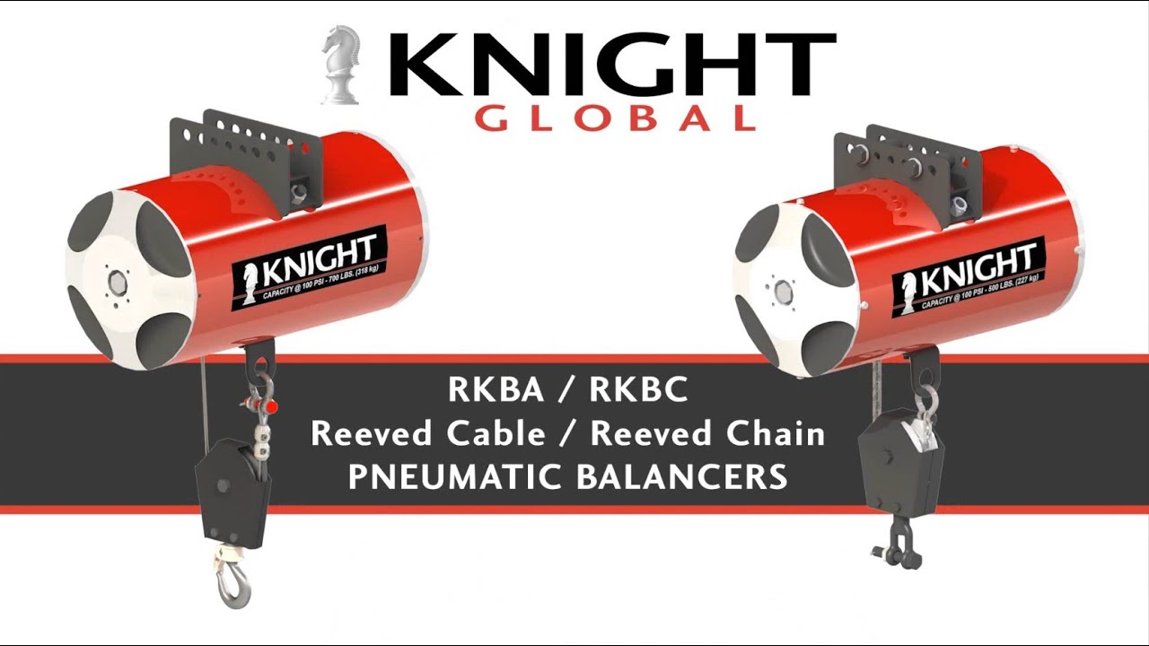 Reeved Cable/Chain Air Balancers - YouTube