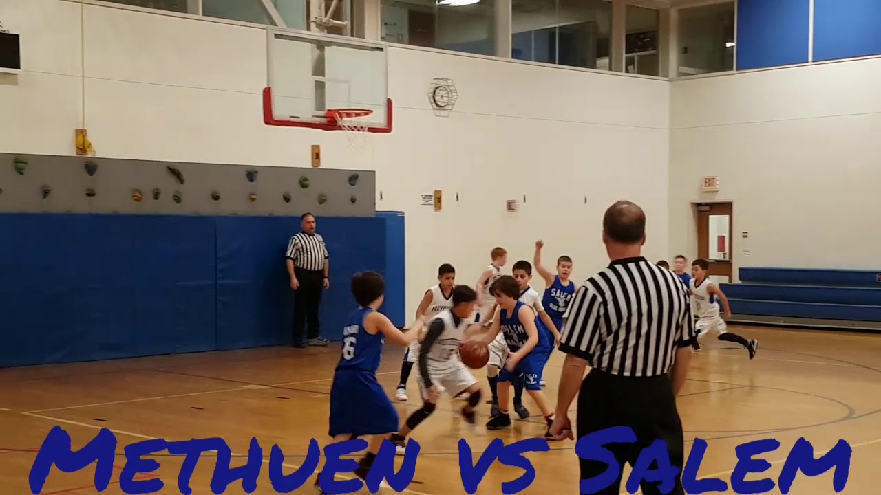 Methuen Rangers vs Salem 4th graders Tarvel Team 12-06-18 pt2 - YouTube