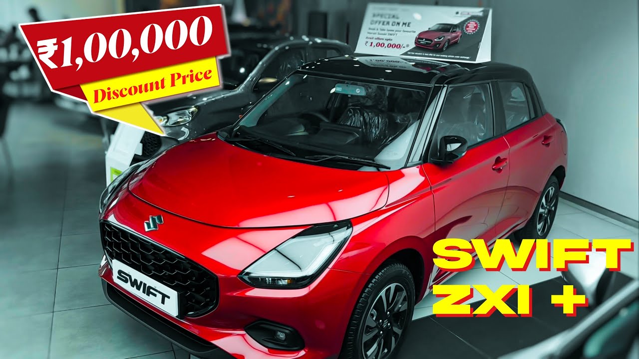 Maruti Suzuki Swift ZXI Plus Dual Tone Top Model With Discount 🔥 ...