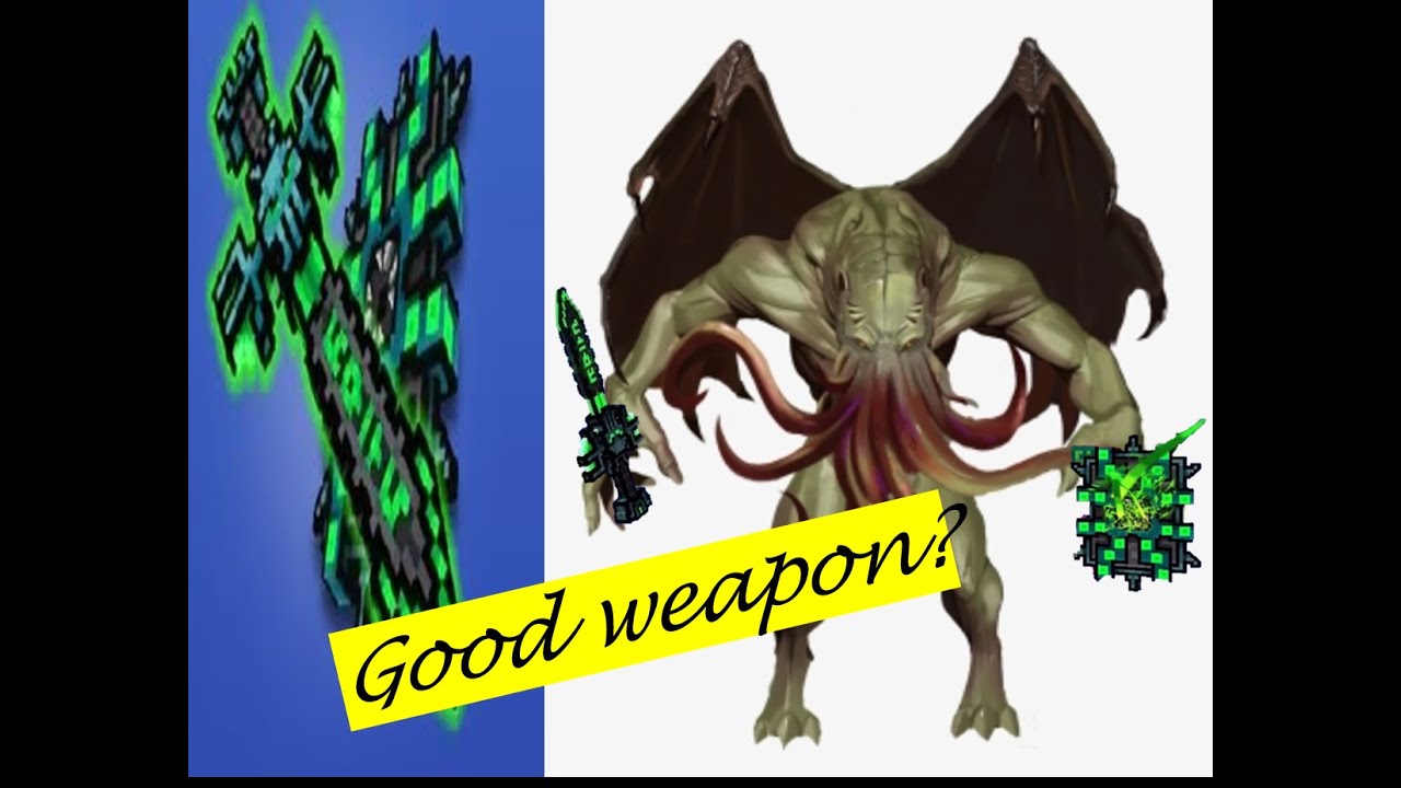 Cthulhu legacy weapon review pg3d - YouTube