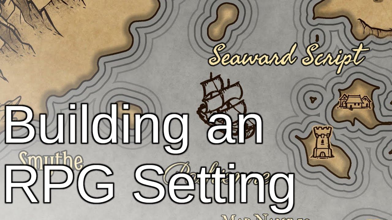 Building an RPG Setting - Day 5 - Location names - YouTube