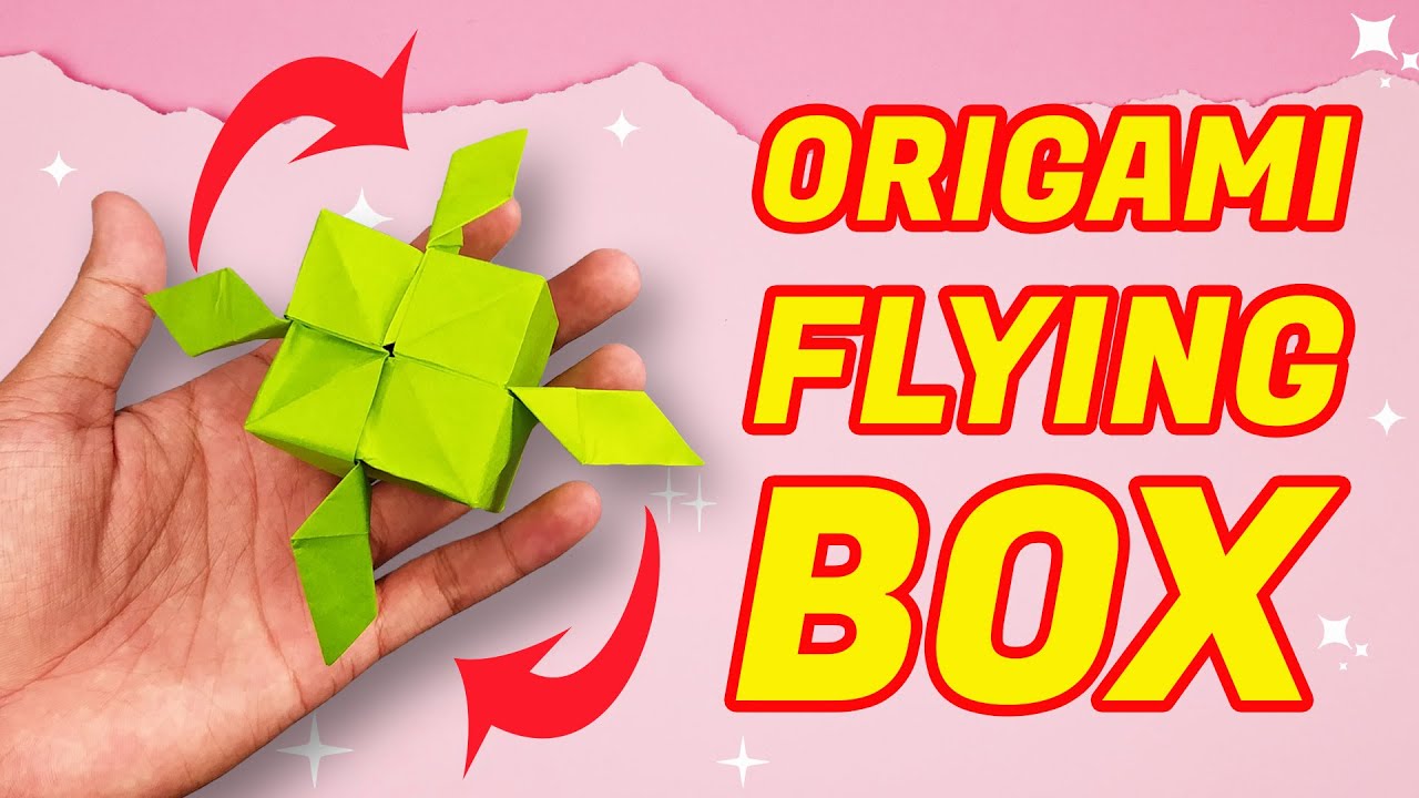 DIY Paper Adventure: Making an Origami Flying Box - YouTube